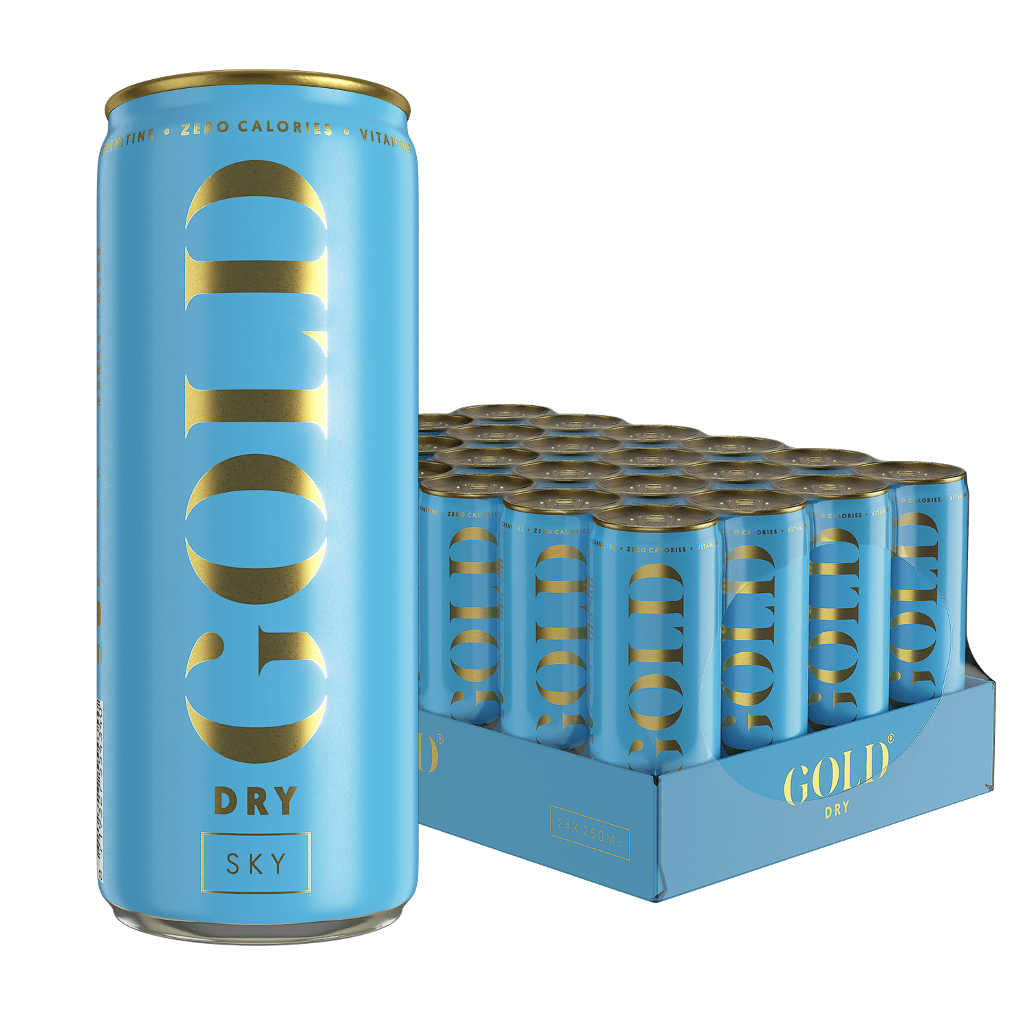 GOLD DRY: Sky Premium Soda - Aim High